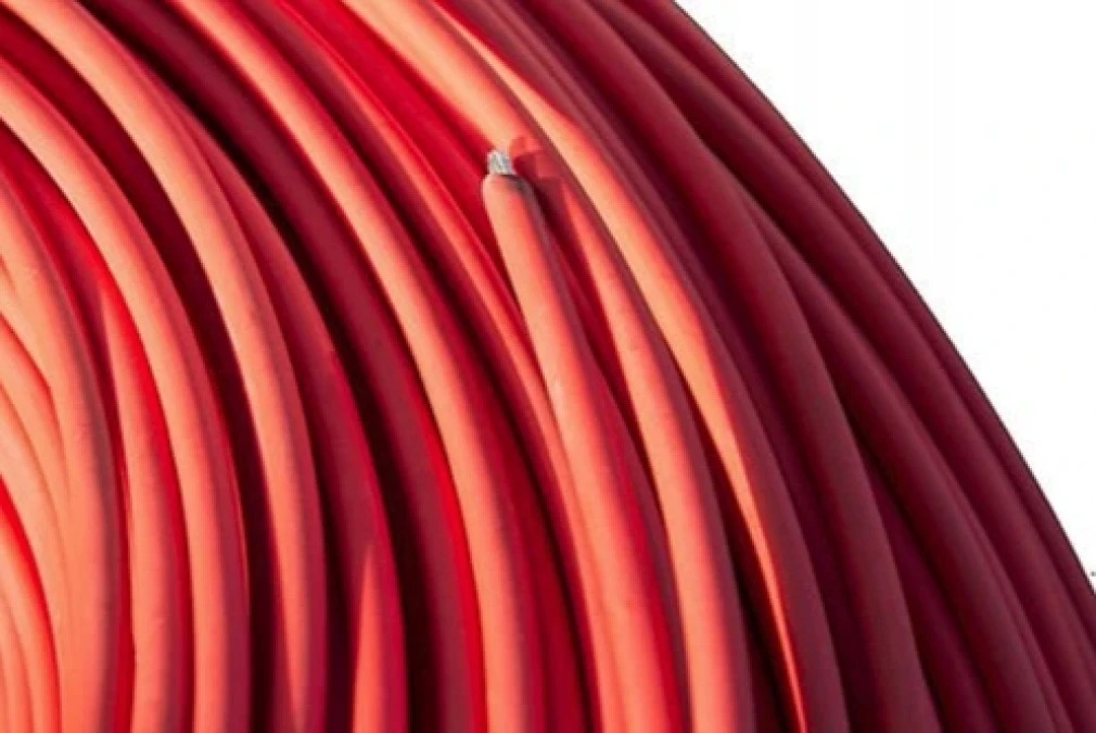 Kabel solarny przewód fotowoltaiczny 1x4mm czerwony LUNO SOLAR 1000V DC ...