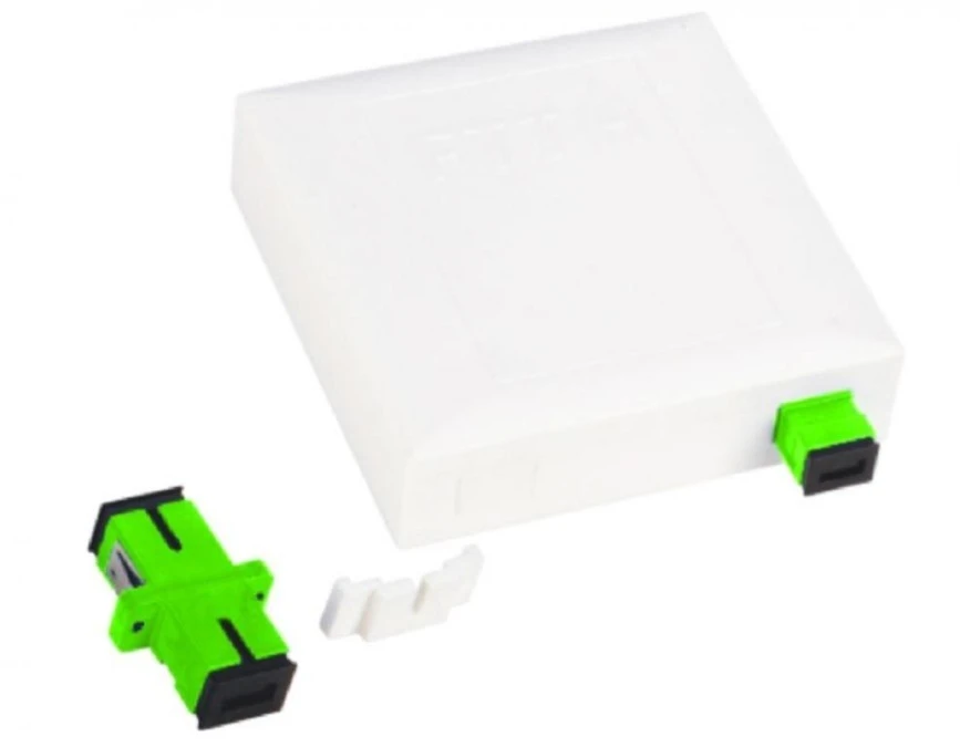 Gniazdo naścienne FTTH 2C (2 x SC simplex) bez adapterów FOPA-2A-01 – A ...