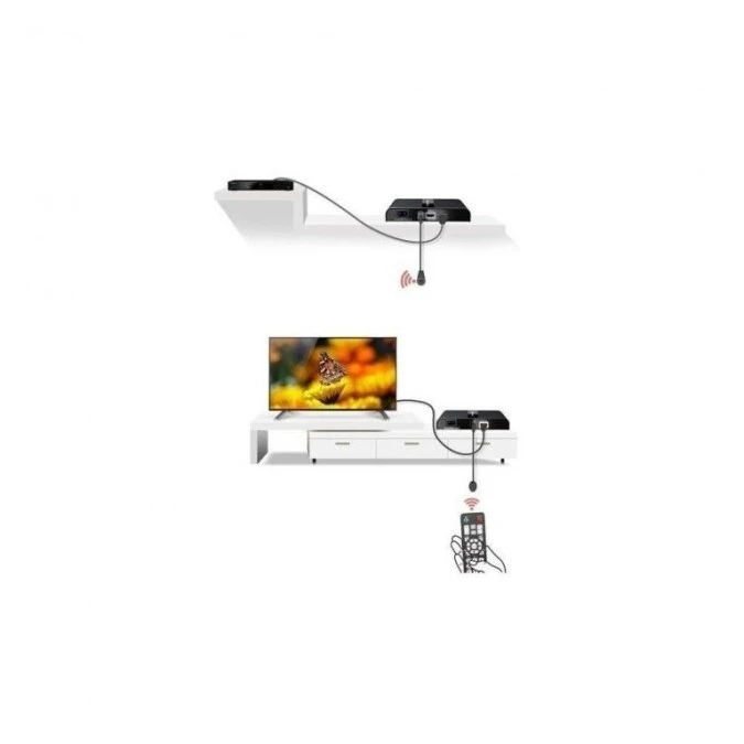 Extender HDMI Hdbitt Po Plc Powerline Do 300M 1080P Z Ir IDATA EXTPL ...