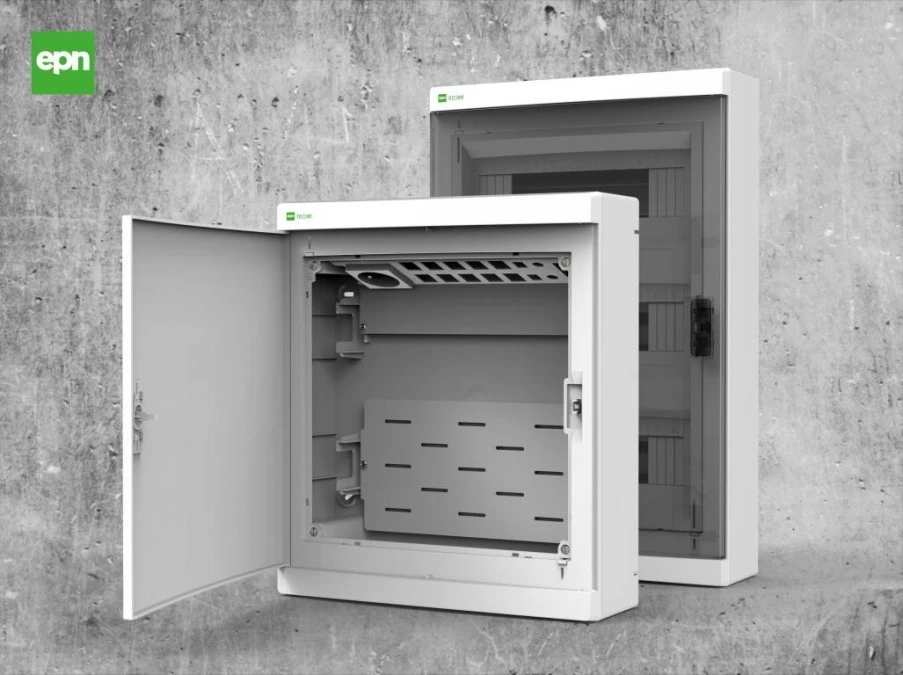 Rozdzielnica multimedialna Elegant 3x12 natynkowa IP40 N+PE drzwi białe 2445-20 – ELEKTRO-PLAST ...