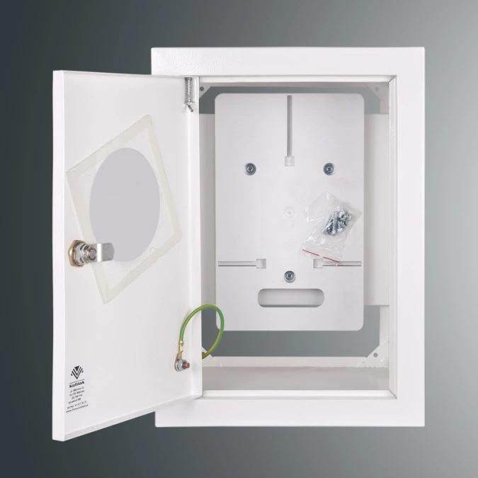 Rozdzielnica p/t licznikowa RW 18NN T1F 312x213x170 pełne drzwi zamek ...