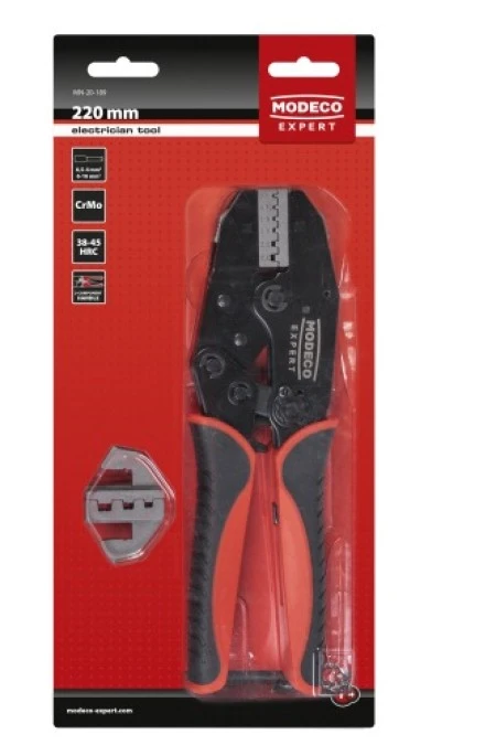 Szczypce Modeco Expert MN-20-189 do zaciskania końcówek 220 mm – 1 szt ...