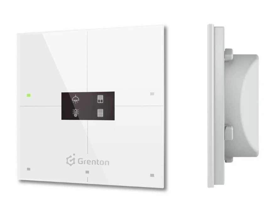 GRENTON SMART PANEL 4B, OLED, BIAŁY, TF-Bus, SPS-204-T-02 – GRENTON ...