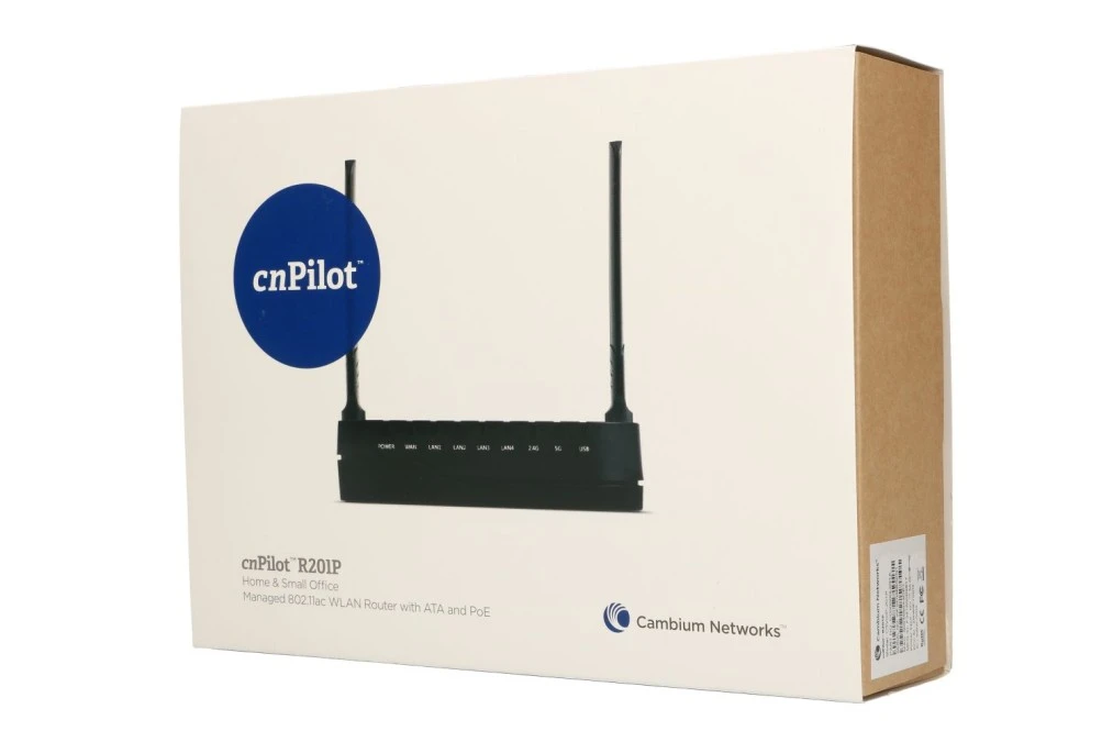 CAMBIUM CNPILOT INDOOR R201P 802.11AC DUAL BAND ROUTER WITH VOIP ...