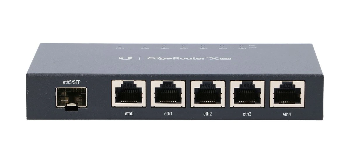 Router EdgeMAX EdgeRouter, 5x RJ45 1000Mb/s PoE, 1x SFP Ubiquiti ER-X ...
