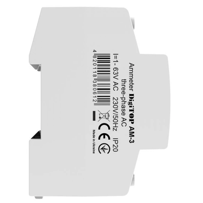 Amperomierz trójfazowy cyfrowy DigiTOP AM-3 – DIGITOP | TIM SA