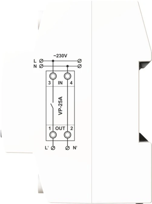 Przekaźnik napięciowy DigiTOP VP-25A G3W – DIGITOP | TIM SA