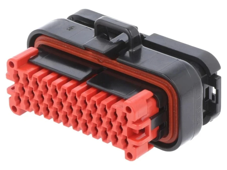 Złącze automotive AMPSEAL wtyk żeńskie 35-pin IP6K9K czarny 776164-1 ...