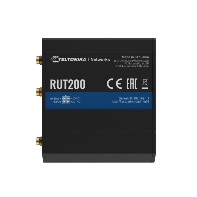 Przemysłowy Router LTE 4G/LTE Cat.4, 2x LAN 100Mb/s WiFi 2,4GHz, RMS ...