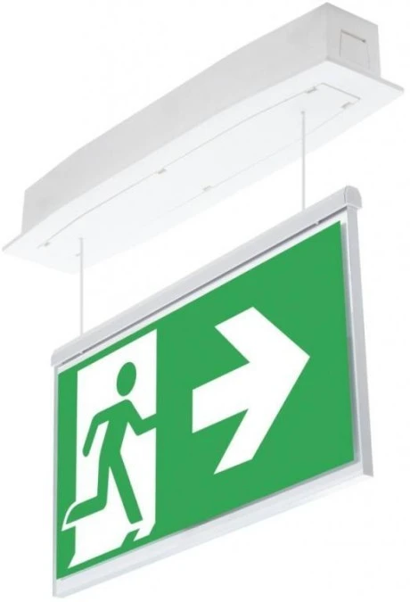 Oprawa ewakuacyjna podtynkowa SUPREMA D-std M 3H AT IP54 PT-S + (E2, E3 ...