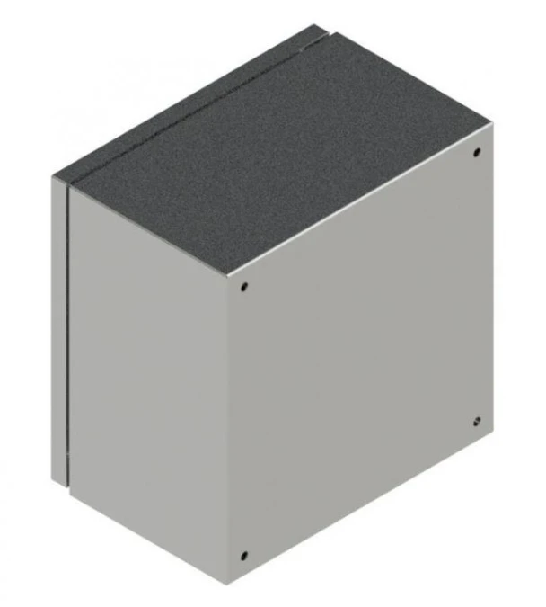 Obudowa metalowa WE-RH 400x300x200 mm IP66 z płytą montażową – PLC ...