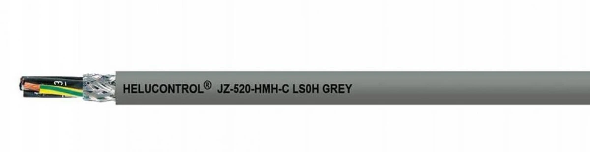 Przewód sterowniczy JZ-520 HMH-C LS0H 4x1,5 żo szary elastyczny 300 ...