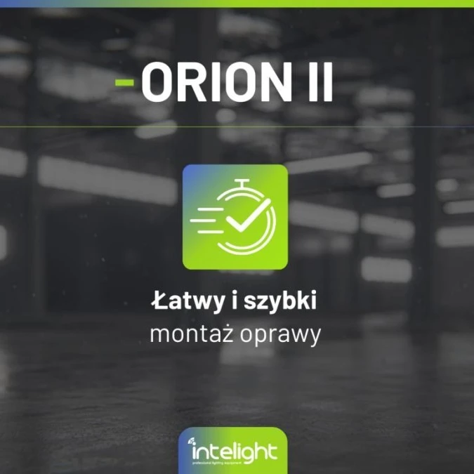 Oprawa ewakuacyjna/awaryjna ORION II 100 M 3H MT IP65 + ( OR7, OR8) / 91895 – INTELIGHT | TIM SA