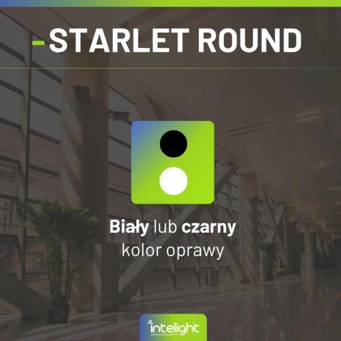 Oprawa awaryjna natynkowa STARLET ROUND SO 150 NM 3H MT / 91769 – INTELIGHT | TIM SA