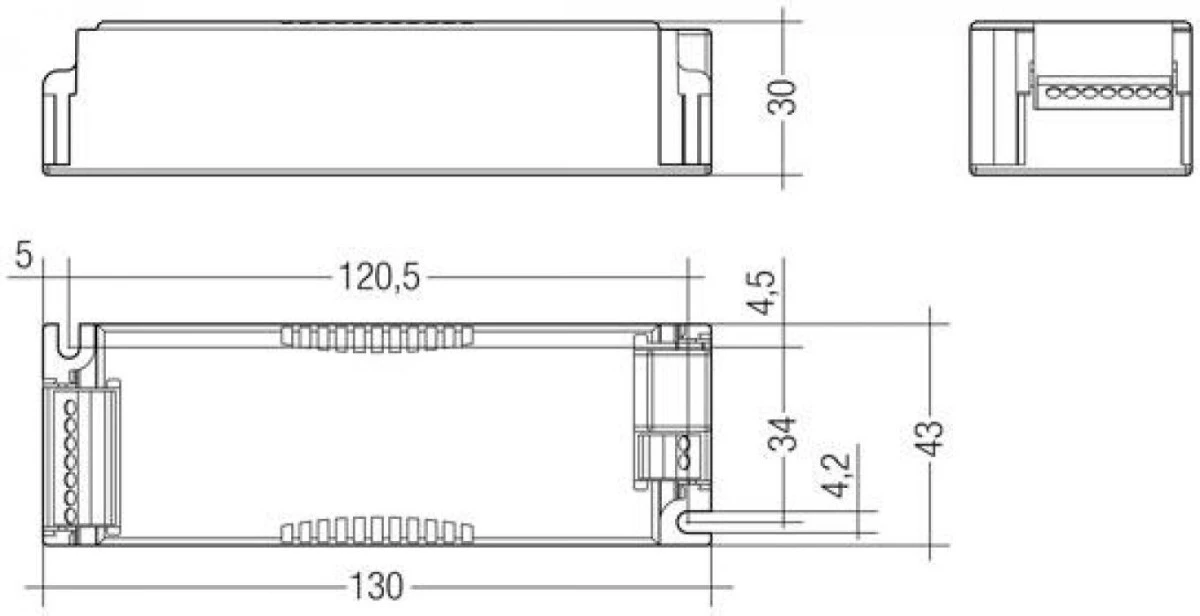 LCA 25W 350-1050mA one4all SC PRE Zasilacz LED kompaktowy stałoprądowy ściemnialny PREMIUM ...