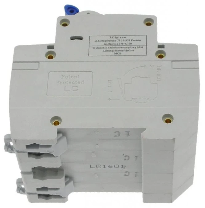 Wyłącznik nadprądowy M60 3P 3M 3F C 6A 6kA – LC-TEC | TIM SA