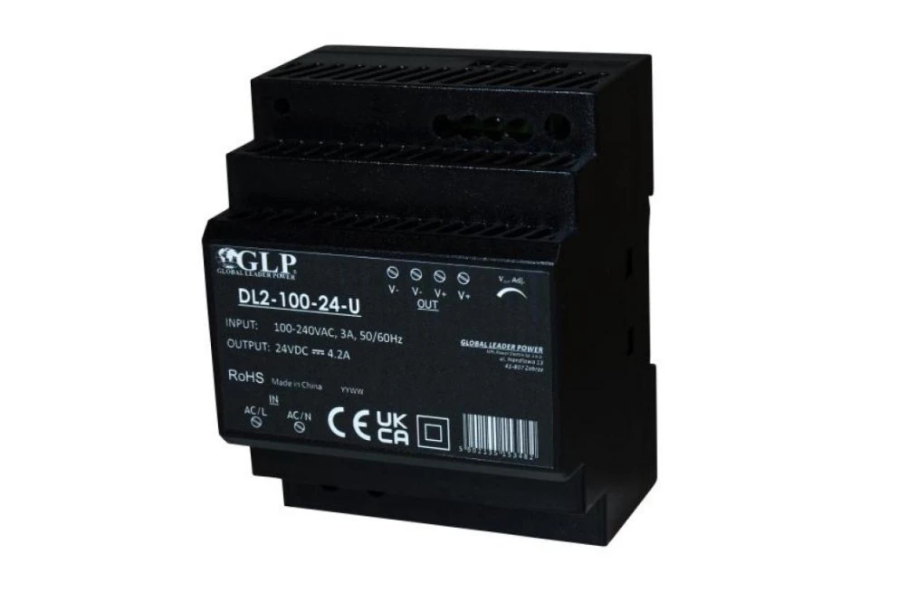 DL2-100-24-U Zasilacz DIN 24V 4.2A 100W – GLP Global Leader Power | TIM SA