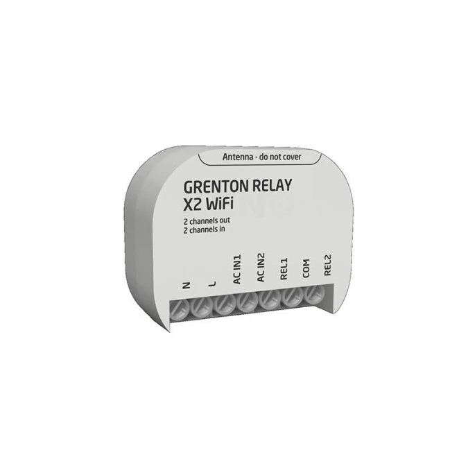 GRENTON RELAY X2 WiFi, Flush, WRE-202-W-01 – GRENTON | TIM SA