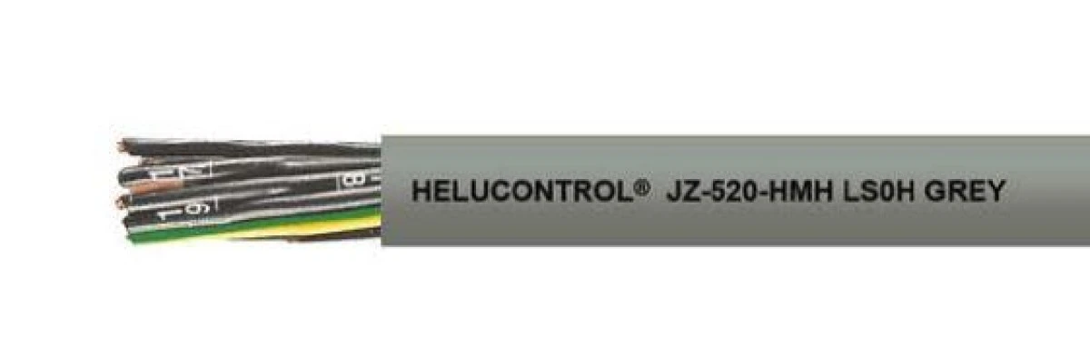 Przewód sterowniczy JZ‑520 HMH LS0H 2x0,75 szary elastyczny 300/500V ...