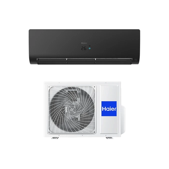 Klimatyzator ścienny Haier Nordic Flexis Plus Black Matt 3,5kW (AS35S2SF1FABH/1U35MEHFRA1 ...