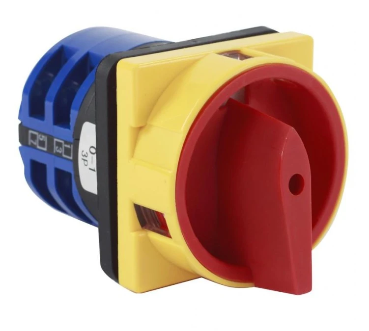 Łącznik krzywkowy 0-1 25A 3P tablicowy na kłódkę IP65 / LW25 0-1 3P TRG – ELS POLSKA | TIM SA