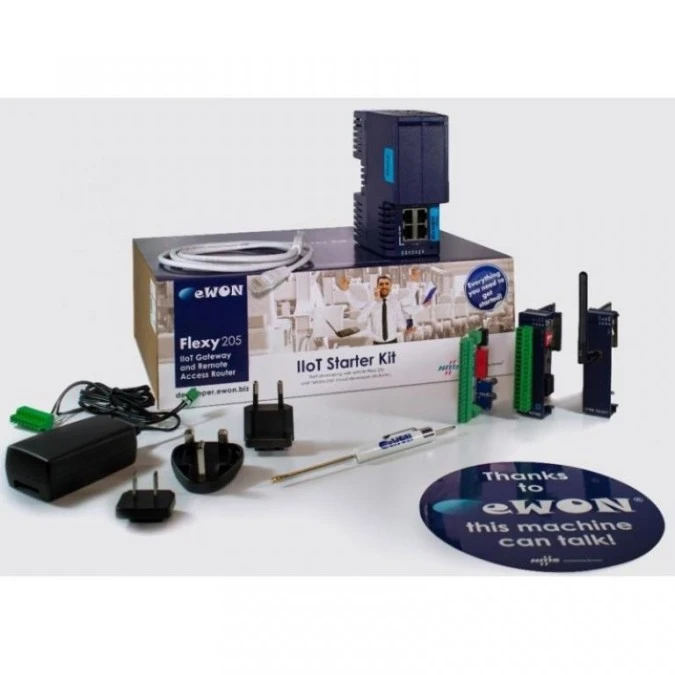 eWON Flexy Zestaw Startowy - Flexy 205 - STK205 – eWON | TIM SA