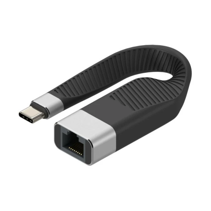 Karta sieciowa/adapter USB-C na RJ45 Gigabit, elastyczna ICOC USBC-RJ45 ...
