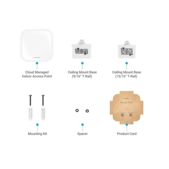 Wewnętrzny Access Point Security WiFi 6 802.11ax 1GbE zarządzalny ...