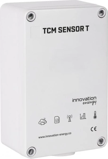Monitor temperatury TCM Sensor T 230V AC z kartą SIM i czujnikiem ...