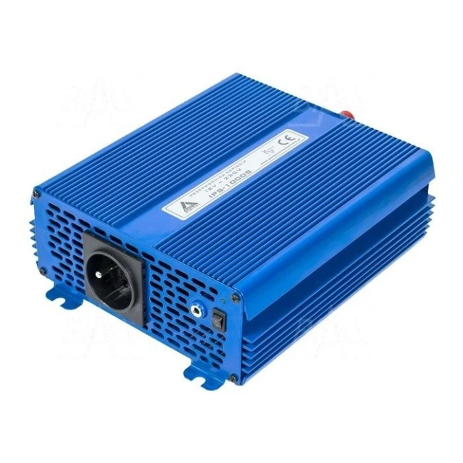 Przetwornica IPS-1000S-2G DC12V AC230V sinus 550W ECO MODE – AZO ...