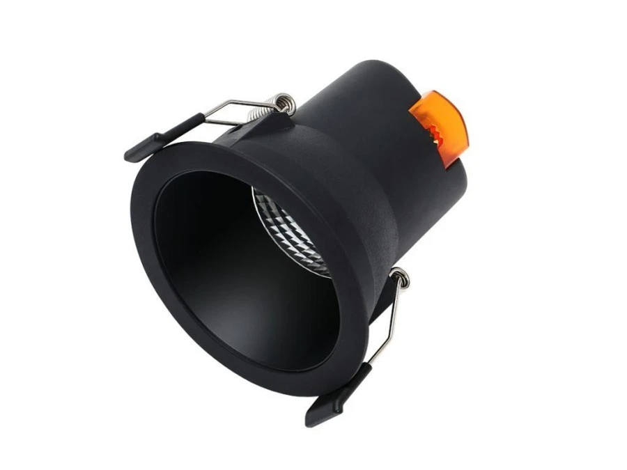 Panel Podtynkowy LED Spotlight 9W IP44 3000-4000K Czarny Wpuszczany ...