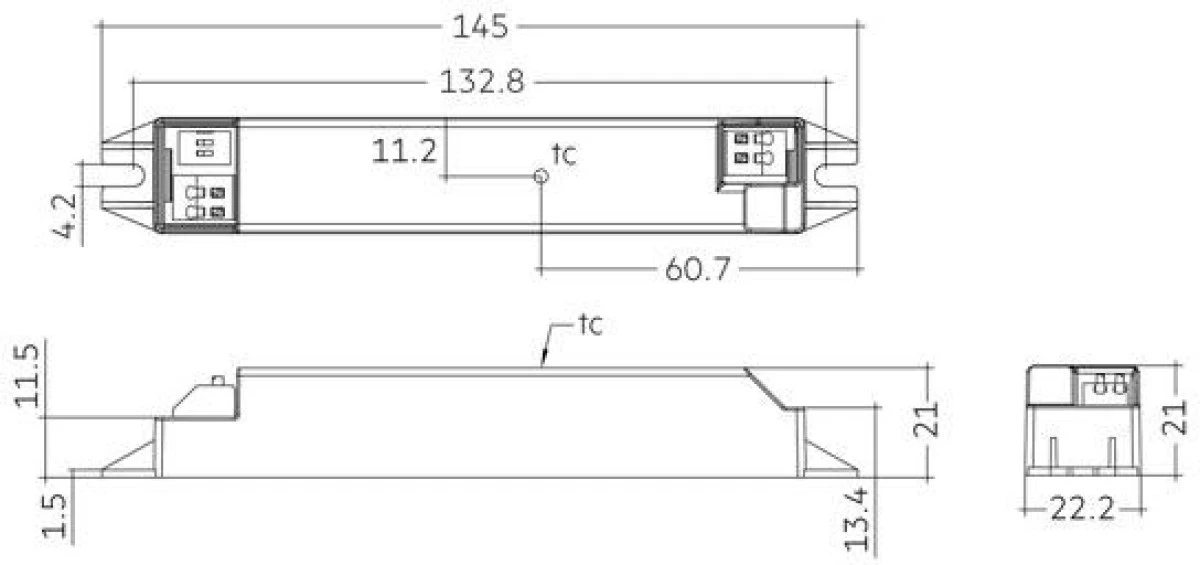 LC 10W 200-350mA 29 flexC lp SNC4 Zasilacz LED liniowy stałoprądowy nieściemnialny ESSENCE ...