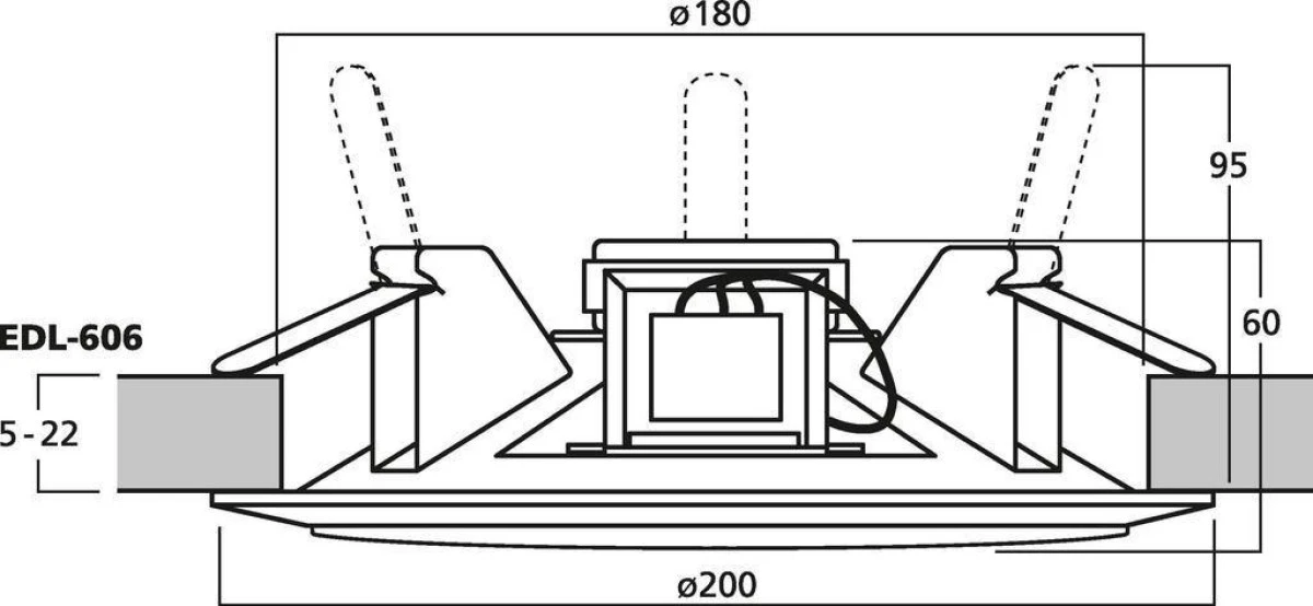 GŁOŚNIK SUFITOWY MONACOR EDL-606 – MONACOR | TIM SA