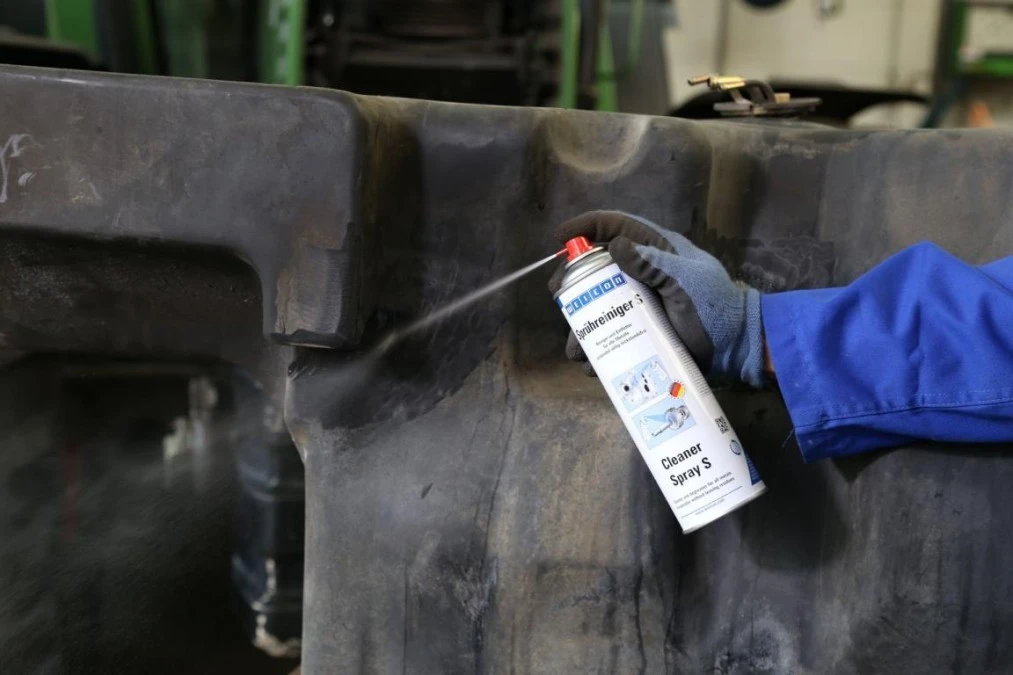 Odtłuszczacz do metalu na bazie acetonu WEICON Cleaner Spray S 500 ml ...