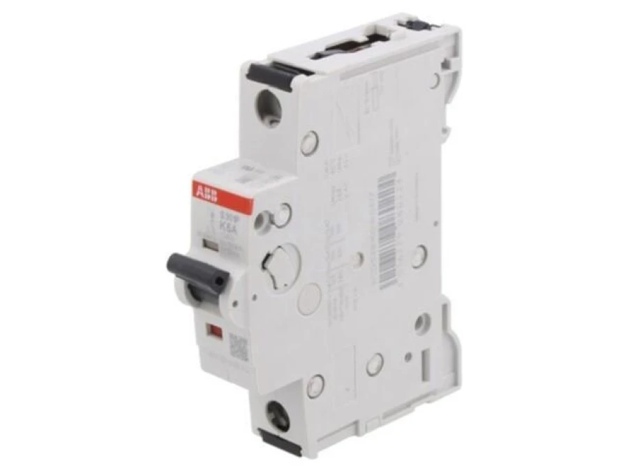 S301P-K6 Wyłącznik nadprądowy, 240VAC, Prąd znamionowy: 6A, 1-biegunowy, na szynę DIN – ABB | TIM SA
