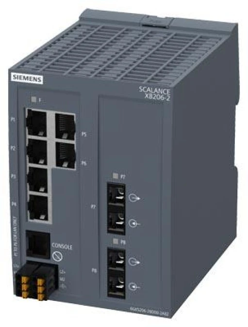 Switch przemysłowy zarządzalny SCALANCE XB206-2 6x 10/100 Mbit/s RJ45 ...