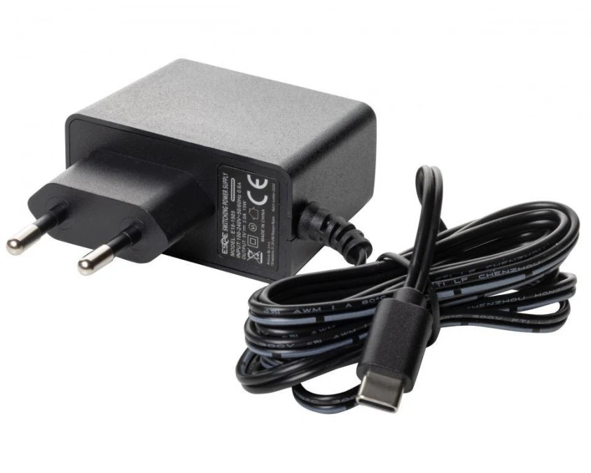 Zasilacz wtyczkowy ESPE 5V 3A 15W wtyk USB-C – ESPE | TIM SA