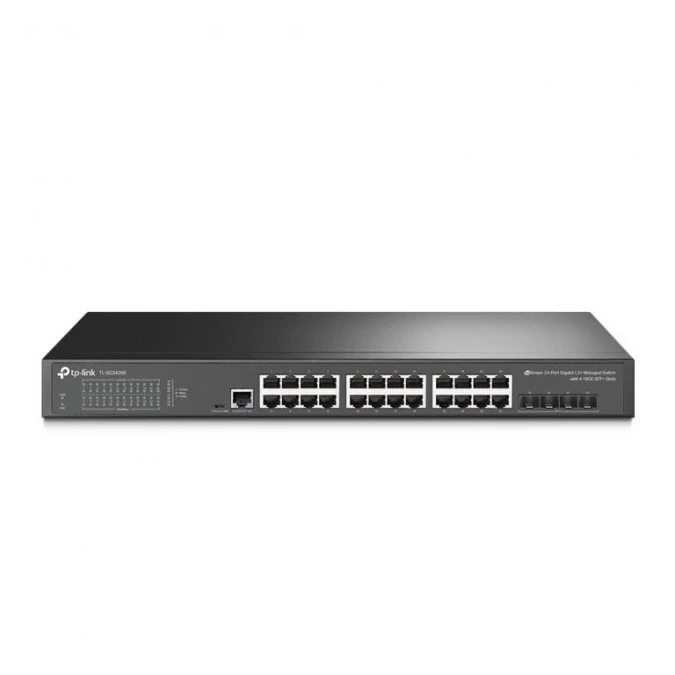 Switch 19 RACK 24x port RJ45 (PoE+ Gigabit Ethernet 1000Mb/s) + 4x port ...