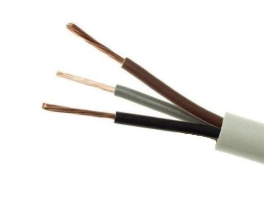 Przewód mieszkaniowy H03VV-F (OMY) 3x1 biały /100m/ – ELTRIM | TIM SA