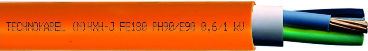 Kabel energetyczny ognioodporny (N)HXH-J FE180 PH90/E90 3x2,5RE 0,6/1kV /bębnowy/ – TECHNOKABEL ...