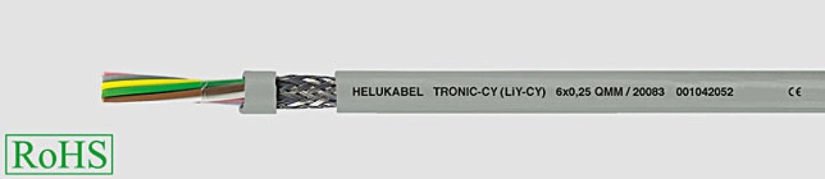 Przewód sterowniczy TRONIC-CY (LiY-CY) 40x0,14 500V 20020 /bębnowy/ – HELUKABEL | TIM SA