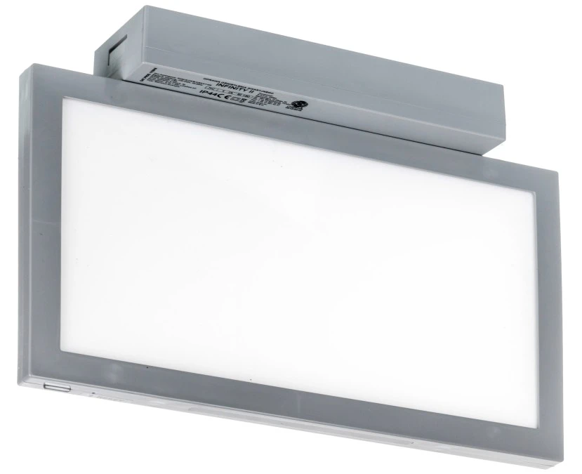 Oprawa awaryjna INFINITY II AC LED 1W 3h dwuzadaniowa AT szara IF2ACS ...