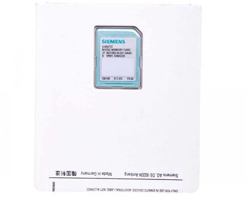 Karta pamięci 128KB SIMATIC S7-300/C7/ET 200 6ES7953-8LG31-0AA0 ...