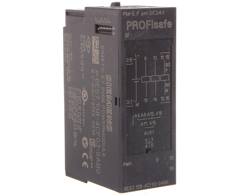 SIMATIC DP Moduł zasilający 24V DC Profisafe dla ET 200S 6ES7138-4CF03 ...
