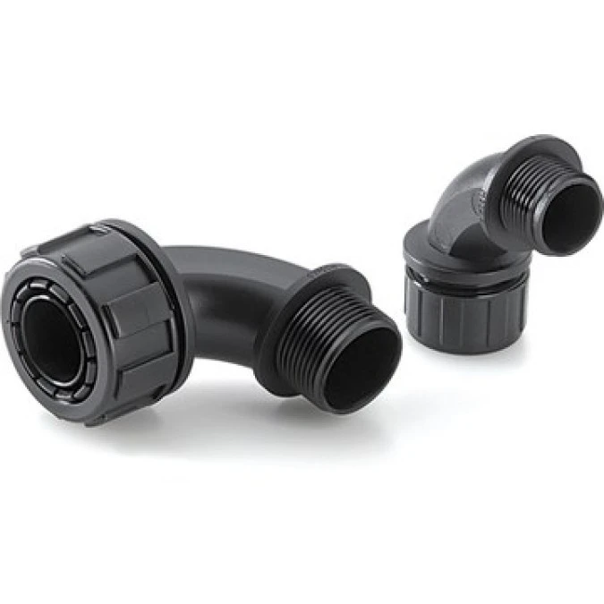 Dławnica kątowa do węża osłonowego M25 IP65 SILVYN MPC 90 stopni M25x1 ...