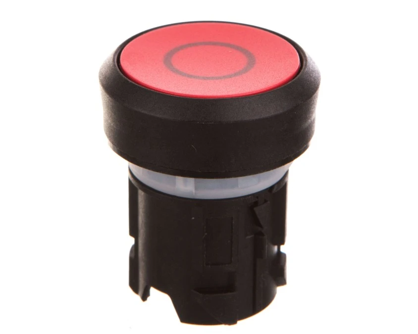 Przycisk 22mm tworzywo czerwony inskrypcja o płaski z samopowrotem SIRIUS ACT 3SU1000-0AB20-0AD0 ...