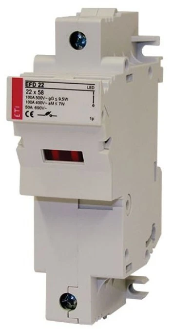 Rozłącznik bezpiecznikowy cylindryczny 1P EFD 22 L 002570011 – ETI Polam | TIM SA