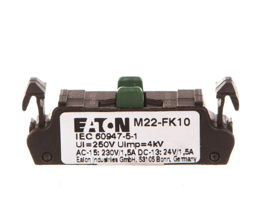 Styk pomocniczy płaski 1Z montaż czołowy M22-FK10 180792 – EATON | TIM SA