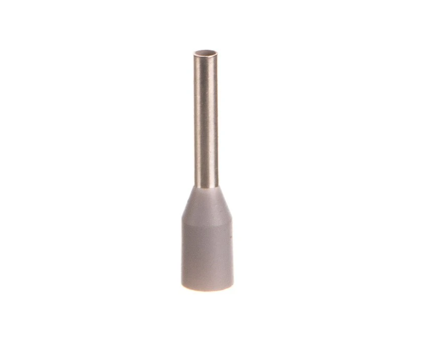 Końcówka kablowa izolowana 0,75mm2 szara H0,75/14D GR 9019040000 ...