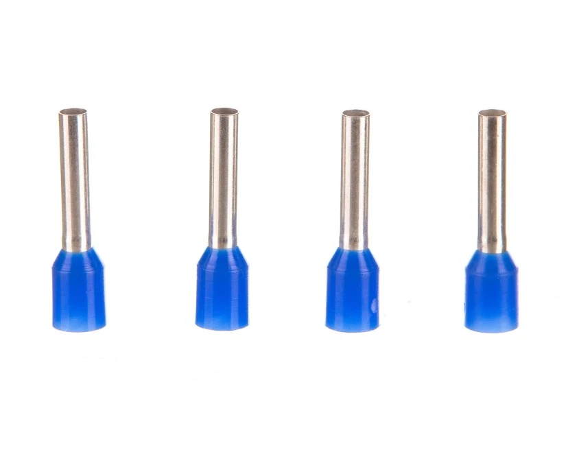 Końcówka tulejkowa izolowana 2,5mm2 niebieska H2,5/19D BL /500szt ...